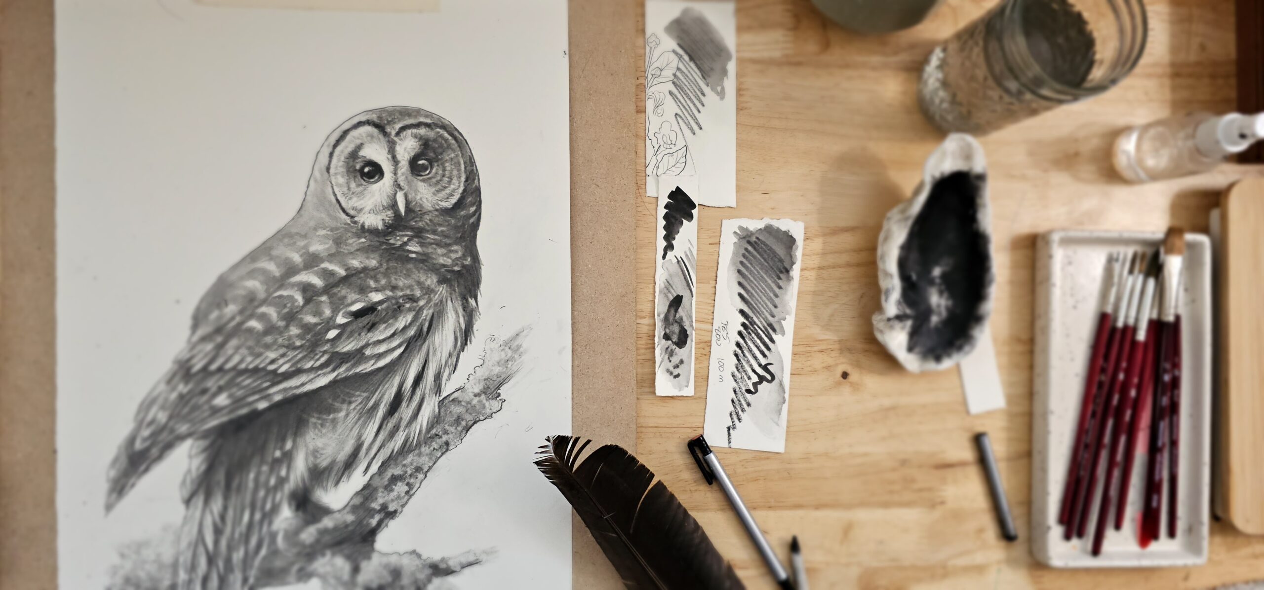 Painting With Graphite - Jenn Joslin